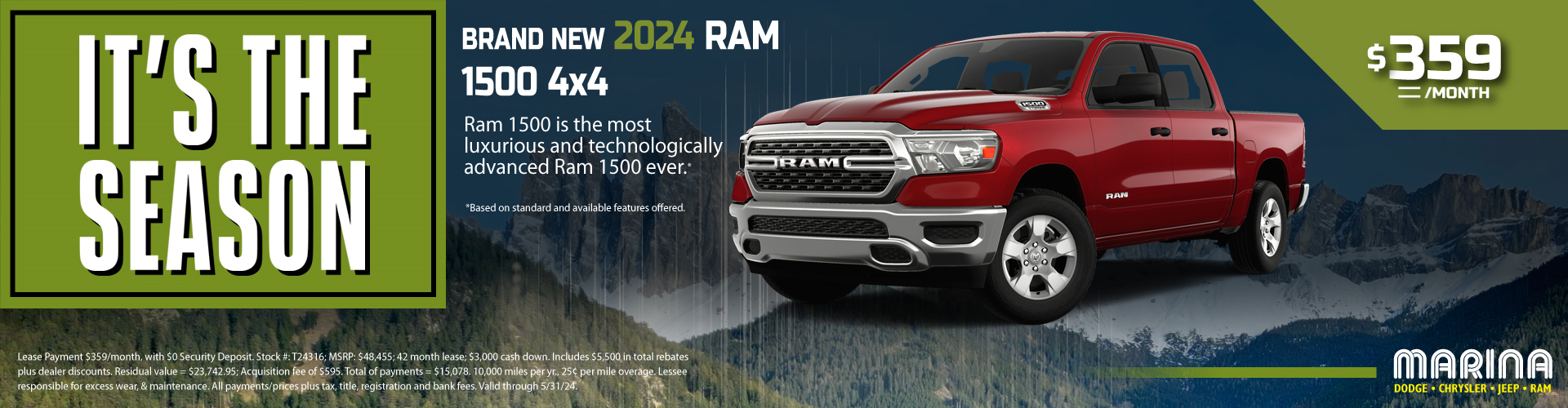 Marina Chrysler Dodge Jeep Ram | Webster, NY, Car Dealer