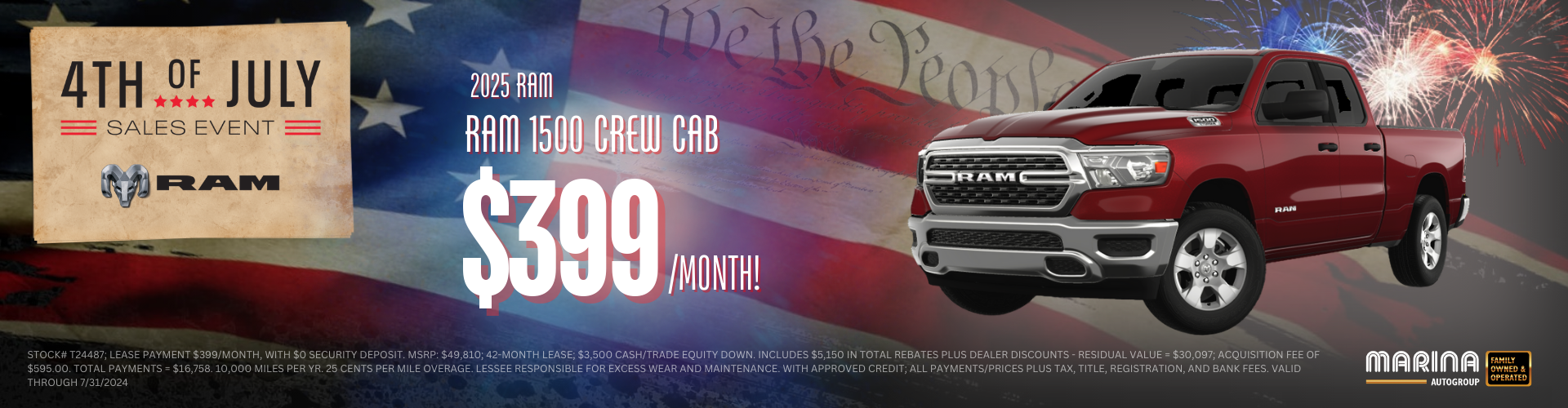 Marina Chrysler Dodge Jeep Ram | Webster, NY, Car Dealer